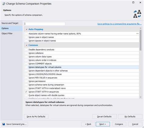 New Look And Feel Of Compare Bundle For Oracle Devart Blog
