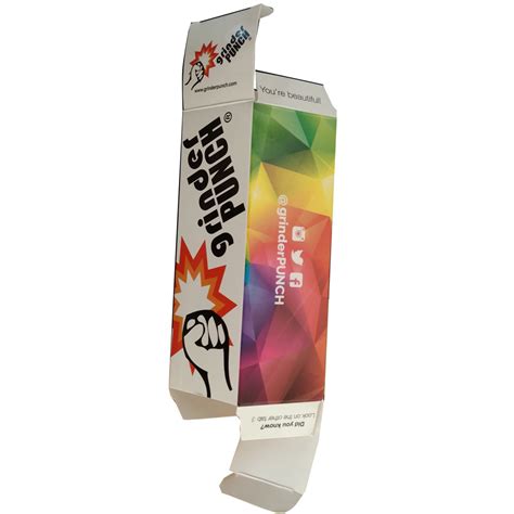 Full Color Printing Rectangular Custom Paper Packaging Box With Good