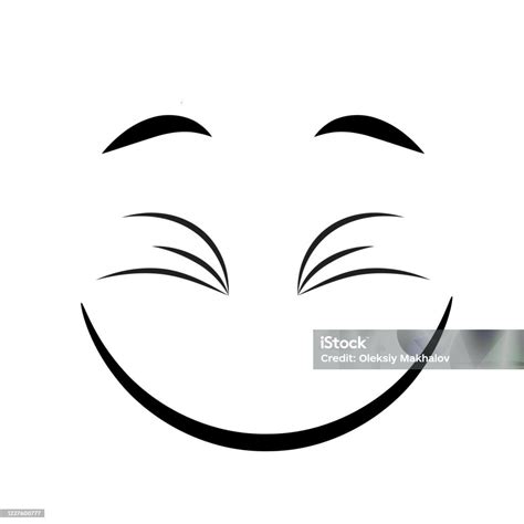 만화 얼굴 표정있는 눈과 입의 캐릭터 표정 캐리커처 만화 감정 또는 이모티콘 낙서 격리 벡터 일러스트 아이콘 감정에 대한 스톡 벡터 아트 및 기타 이미지 Istock
