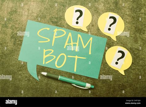 Conceptual Caption Spam Bot Business Approach Autonomous Program On The Internet That Sends