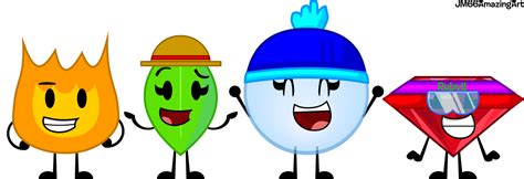 Firey Leafy Bubble And Ruby Are Doing Fine By Aquadiamondda On