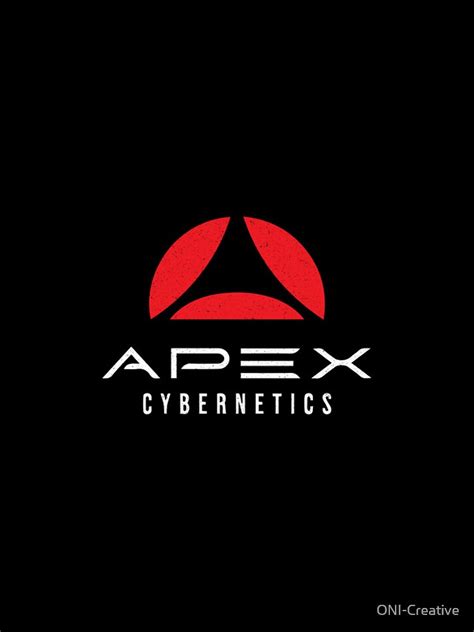 Apex Cybernetics Red White Iphone Case For Sale By Oni Creative Redbubble