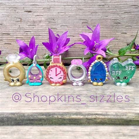 Shopkins Season 3 All Limited Edition Roxy Ring Ruby Earring Ticky