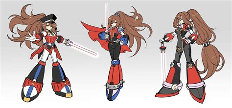 Megaman X Iris And Colonel