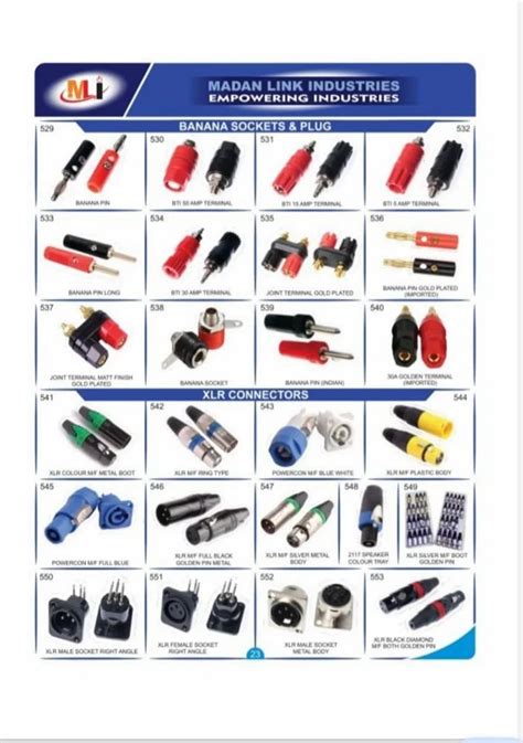 Xlr Male Female Connector Socket At ₹ 35 Piece Xlr Connector In New Delhi Id 2853231598648