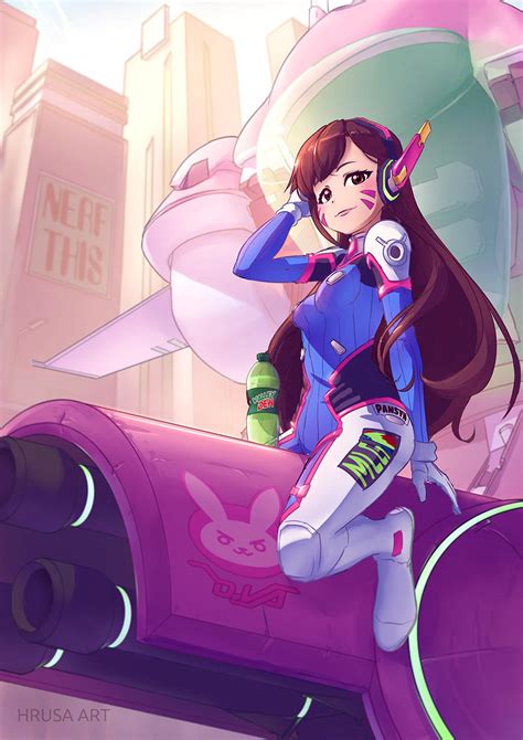 Smug D Va By Dave Shino On Deviantart