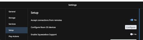 Accept Incoming Connections Button Has Gone Missing Support Roon Labs Community