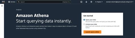 using amazon athena to access data research it