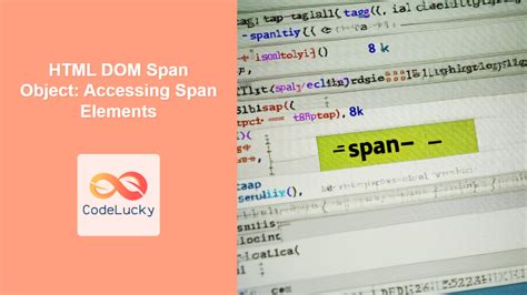 Html Dom Pre Object Accessing Preformatted Text Elements Codelucky