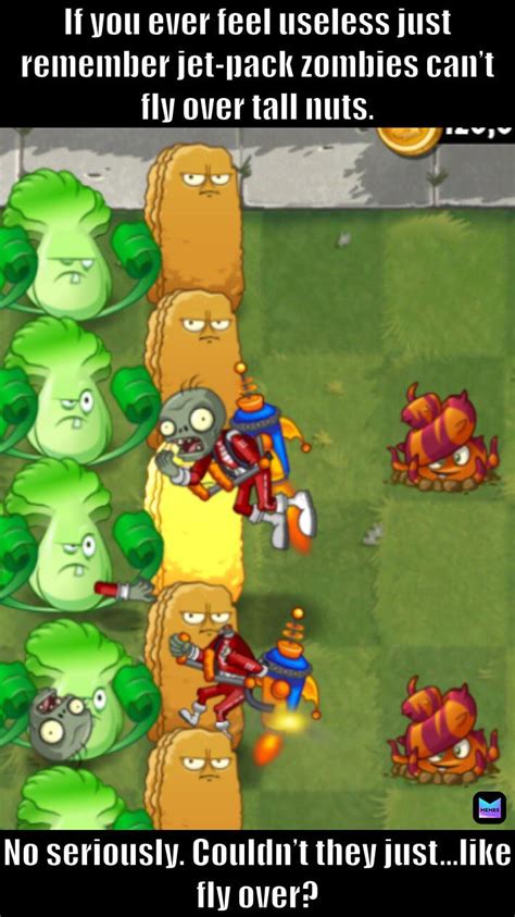Fact Jetpack Zombies Failed Common Sense Class And Skipped School R Plantsvszombies