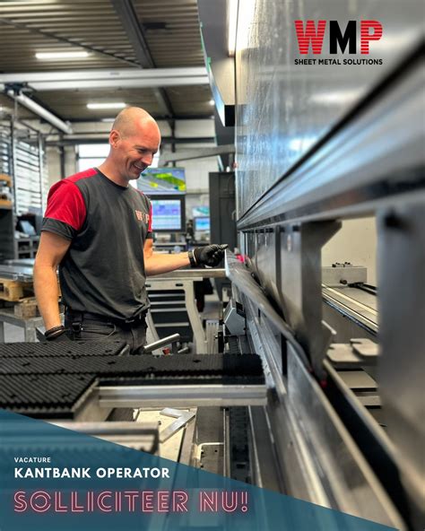 Werken Bij Wmp Sheet Metal Solutions