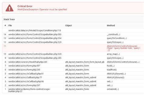 Scopebuilder Does Not Work With Boolean Type · Issue 1855 · Atk4ui · Github