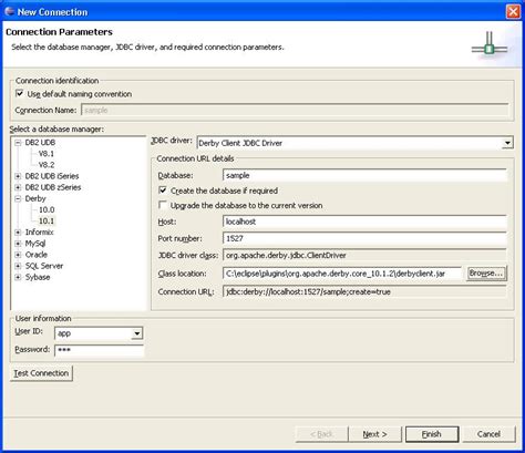 creating database web applications with eclipse