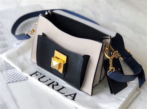 Furla New Leather Color Matching Diva Mini Shoulder Bag Organ Bag