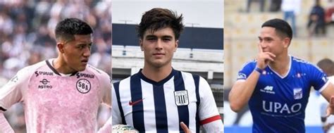 Liga 1 2023 Jostin Alarcón Yuriel Celi Y Los Futbolistas Jóvenes A