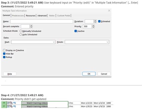 How Do I Bulk Modify Priority For Multiple Tasks Simultaneously Microsoft Community Hub