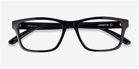 Arnette Fakie Rectangle Black Frame Eyeglasses Eyebuydirect