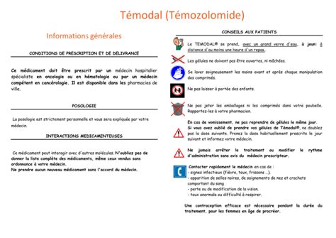 Patient Temodal Oncobassenormandie