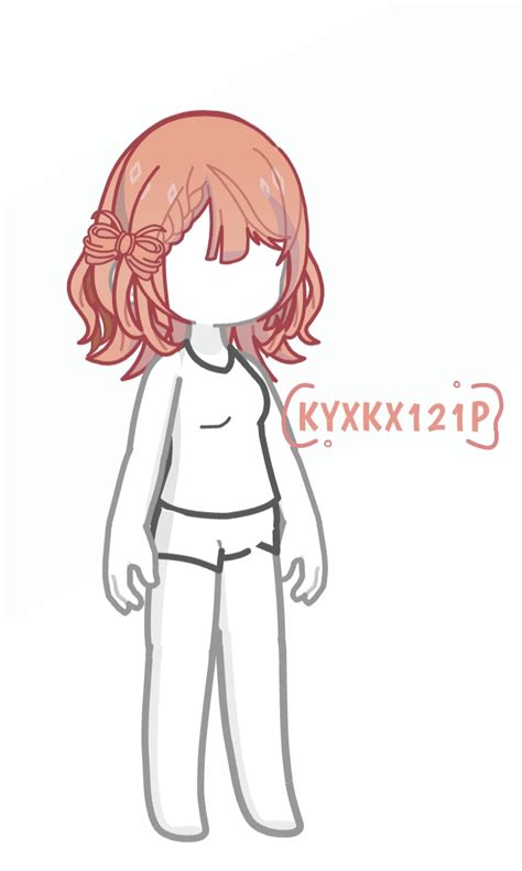 Gacha Life 2 Hair Гача лайф 2 волосы Nel 2025