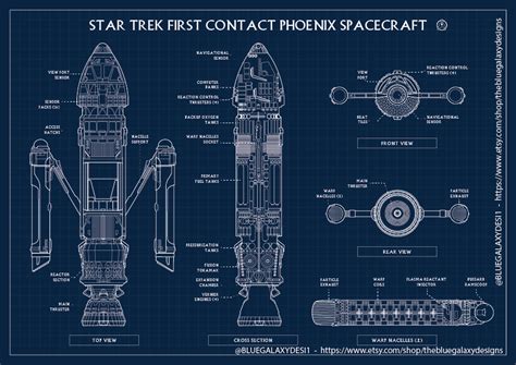 Phoenix Spacecraft Blueprint By Me First Craft Launched From Earth To