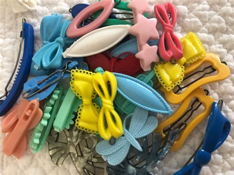 Vintage 1970s Barrettesvintage Goody Barrettesvintage Wire Barrettes
