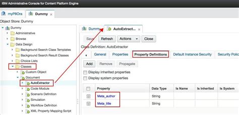 Extracting The Metadata From An Ibm Filenet Documents Content By