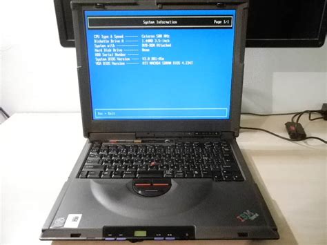 Ibm Thinkpad I Series 1400 Clous