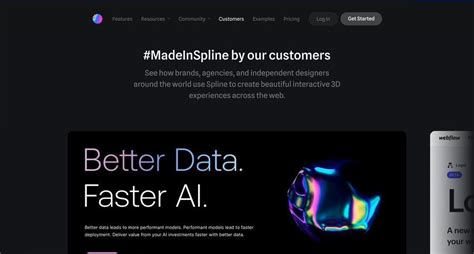 Spline Ui Screen Examples