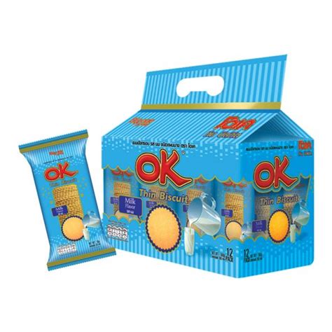 Ok Thin Biscuit 30g Big One Group