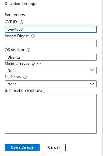 Creating Exemptions And Disabling Vulnerabilities Microsoft Defender For Cloud Microsoft Learn