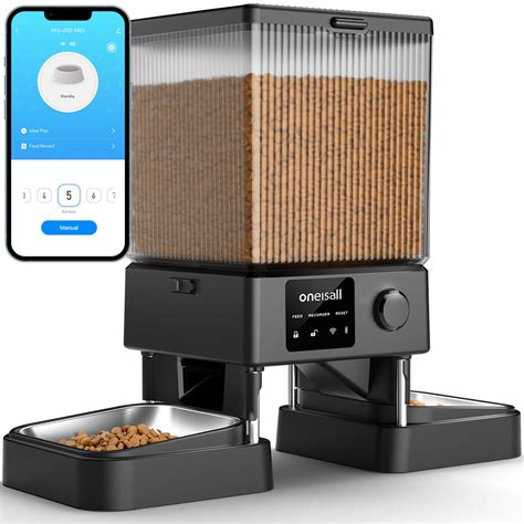 Oneisall Automatic Cat Feeder With 5g Wifi Automatic Cat Food