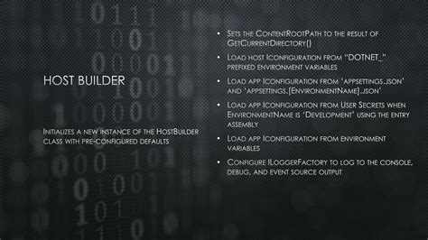 03 Net Core Console Application Hostbuilder Youtube