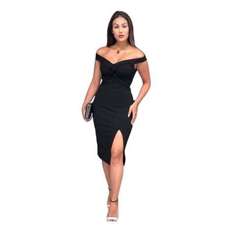 Vestido Midi Estilo Panicat Cintura Marcada Festa Balada Lindo Shopee
