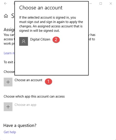 How To Give Access To Only To One App Using Assigned Access In Windows 10 Digital Citizen