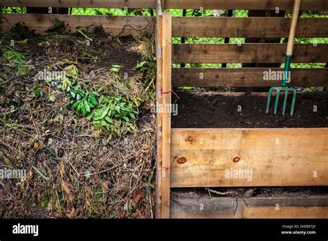 Compost Compost Heap Composts Compost Heaps Stock Photo Alamy
