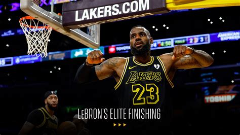 Lebrons Elite Finishing In Year 21 Laker Film Room Los Angeles Lakers