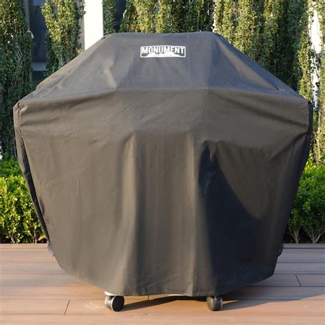 Monument 46 In W X 46 In H Black Gas Grill Cover 98472 At