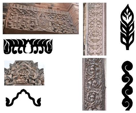 Graphic Pattern Prototypes Adopting From Architectural Decoration Of