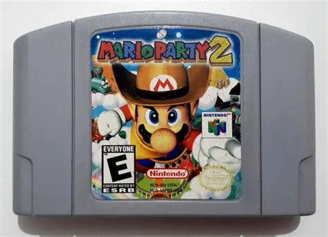 Mario Party 2 Original Nintendo 64 Parcelamento Sem Juros