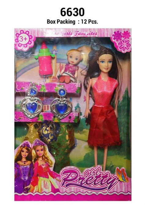 Pretty Girl Barbie Doll 6630 At ₹ 85piece Barbie Doll In New Delhi