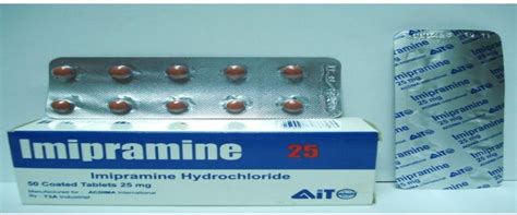 Imipramine 25mg Tablets Rosheta