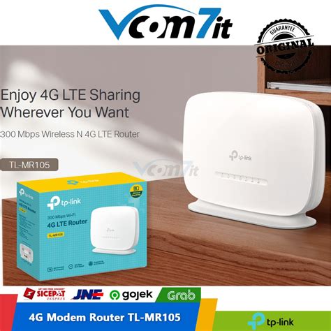 Jual Tp Link Tl Mr Mbps Wireless N G Lte Modem Router Internal Antennas Shopee Indonesia