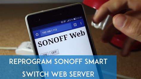 Reprogram Sonoff Smart Switch Web Server Random Nerd Tutorials