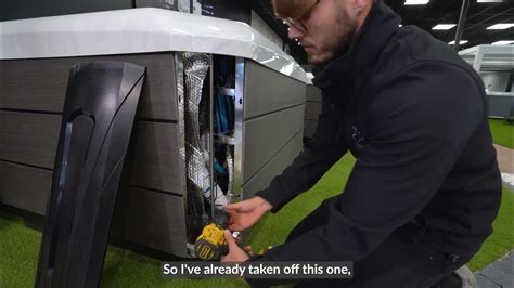 How To Remove And Replace The Side Panel On Your Platinum Spas Hot Tub