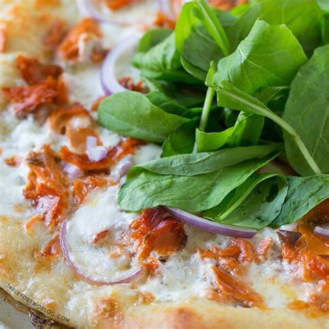 Smoked Salmon And Burrata Pizza Table For Two® By Julie Chiou