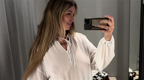 K Transparent Green Shirt No Bra Try On Haul Review