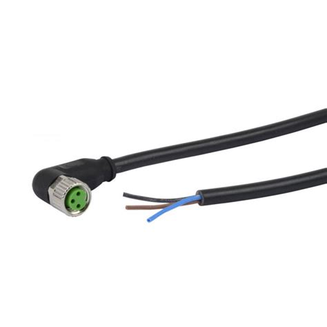 M8 Cable For Quick Disconnect Sensors 3 Pole Pico M8 Sensor Cables Proximity Switches