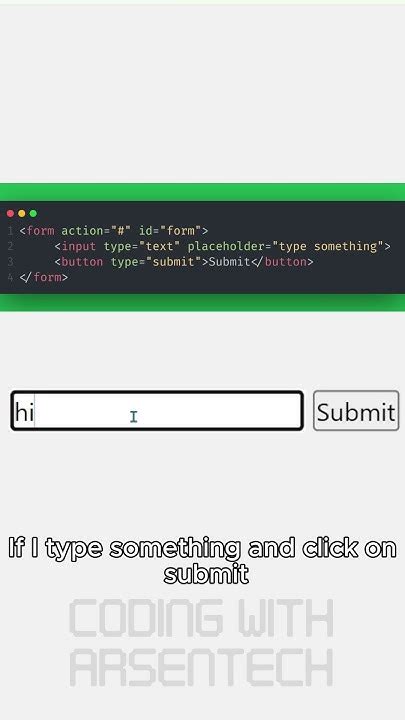 Prevent Form Reload On Submit Javascript Fix Youtube
