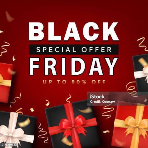 슈퍼 세일 광고가 있는 블랙 프라이데이 배너와 색종이 조각이 있는 많은 3d 선물 상자의 템플릿 11월에 대한 스톡 벡터 아트 및 기타 이미지 Istock