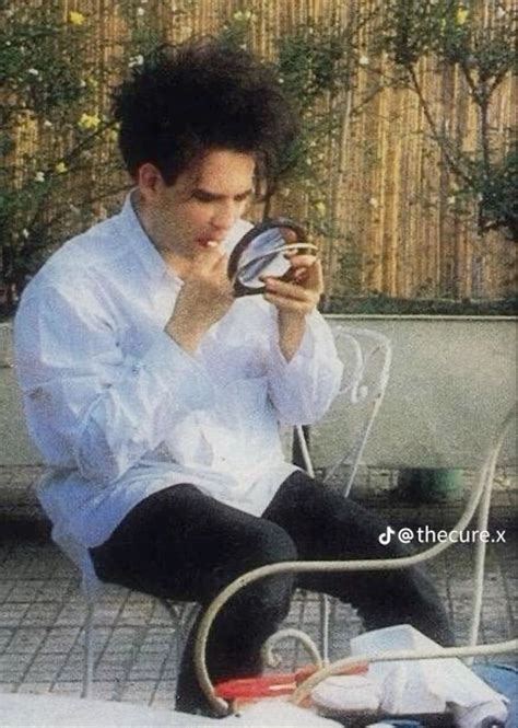 Robert Making Himself Prettyyy ️ Robert Smith Robert Smith The Cure